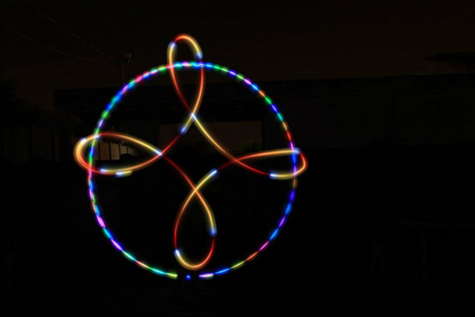 LED Poi - Fire & Ice